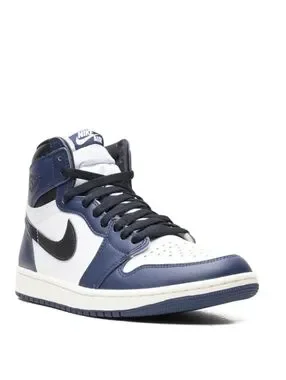 Nike | Shoes | Air Jordan Retro High Og Midnight Navy Black White Sail ...